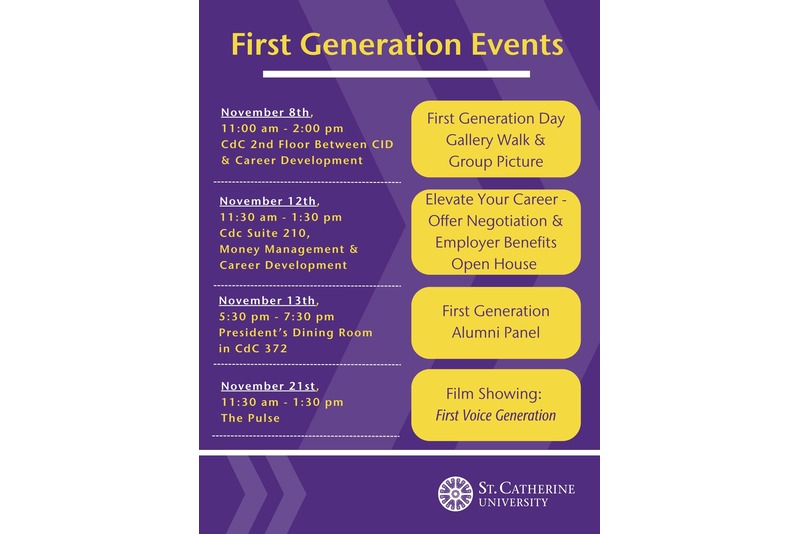 First Generation Events | St. Catherine University